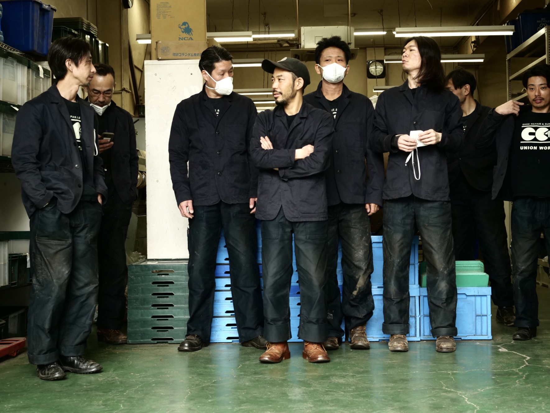 UNION WORKS Uniform (Factory Staff)｜BLOG｜ユニオンワークス [ 靴修理、鞄修理 ]