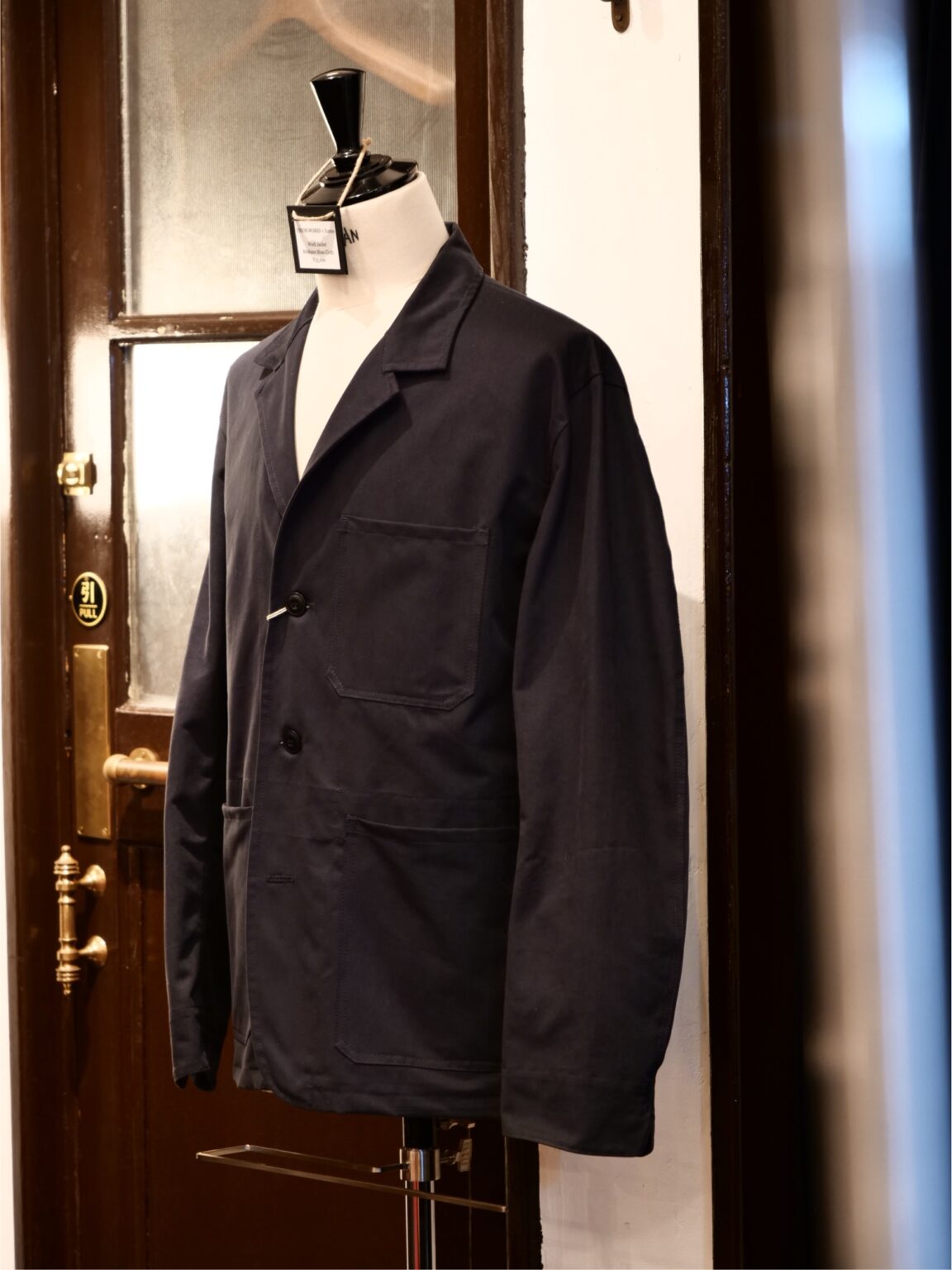 Restock!! 【UNION WORKS Original】 Work Jacket｜BLOG｜ユニオンワークス [ 靴修理、鞄修理 ]